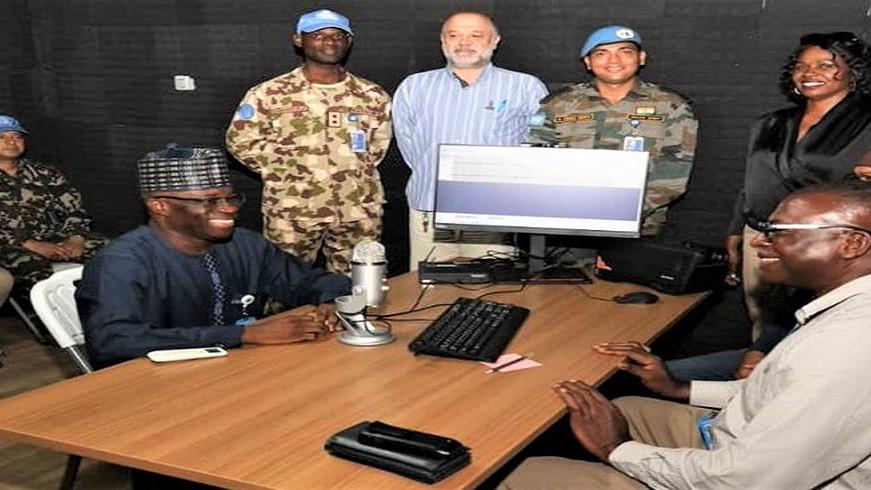 UNISFA Launches Internet Radio - The Voice of Peace | DPO