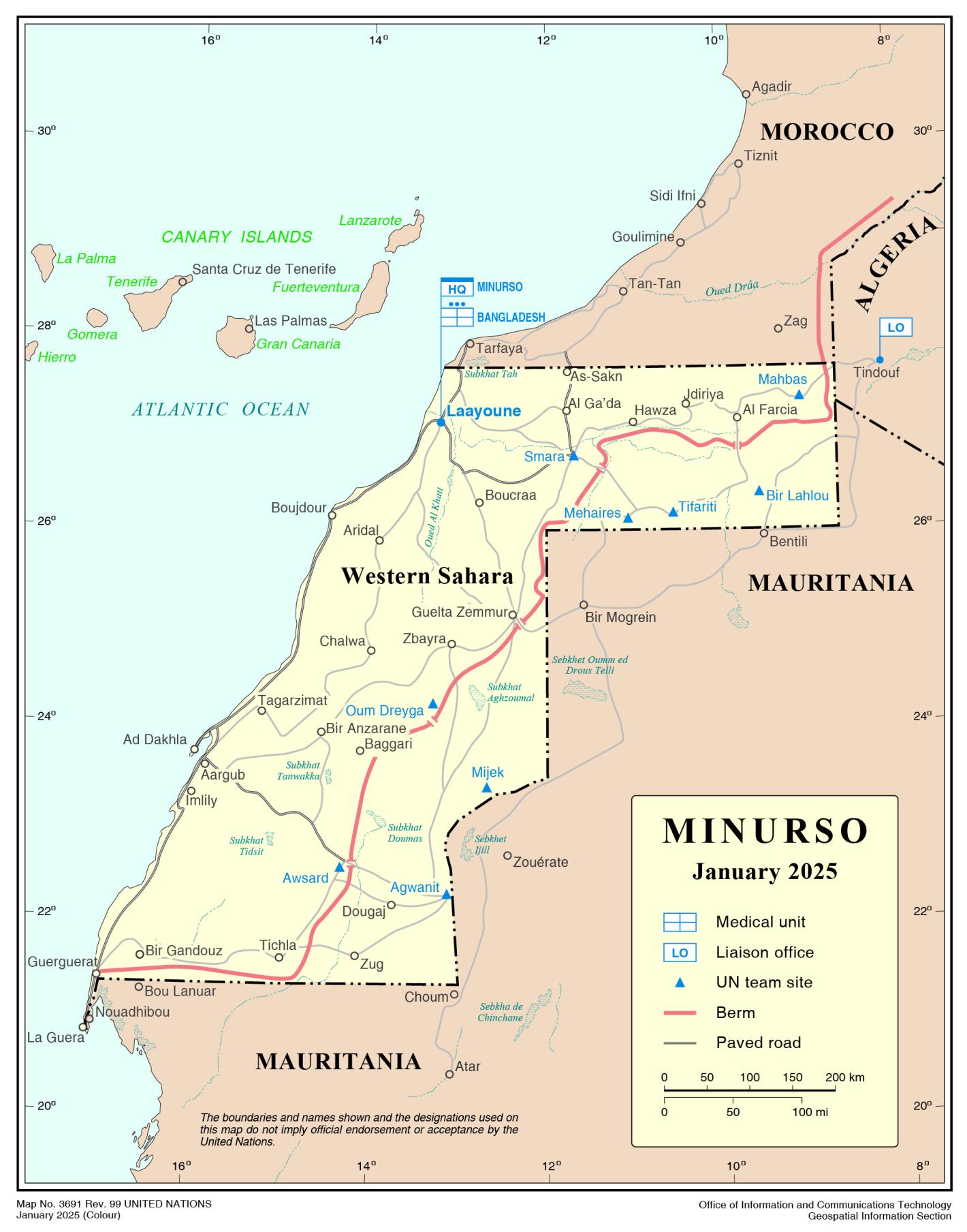 Map | MINURSO
